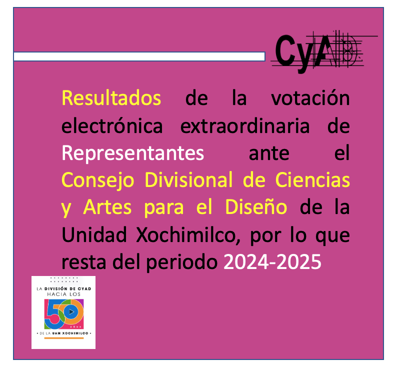A la Comunidad de la División de CyAD-Xochimilco | UAM CyAD